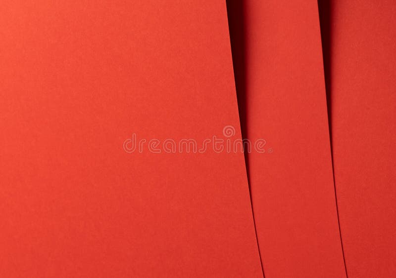 Fiesta Red and Orange Paper Background with Vertical, Sharp Sheets and ...