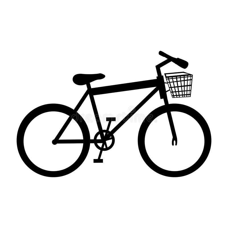 Fiets of Fiets Het Beeld Van Het Pictogrampictogram Vector Illustratie ...