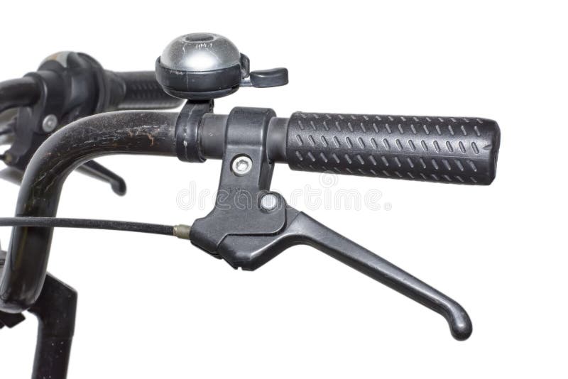 De Remmen van de fiets stock foto. Image of vervoer, stootkussens - 36324
