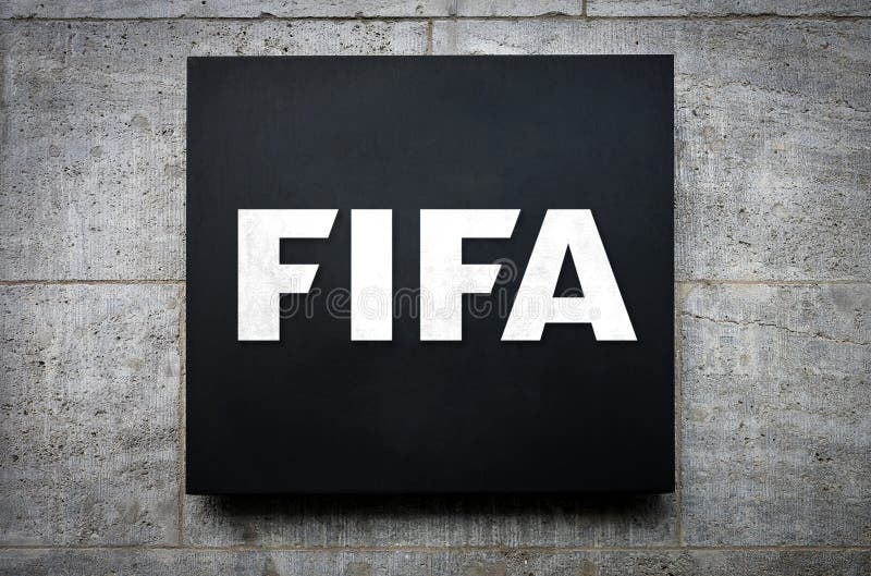 FIFA headquarters logo editorial photo. Image of symbol - 251050831