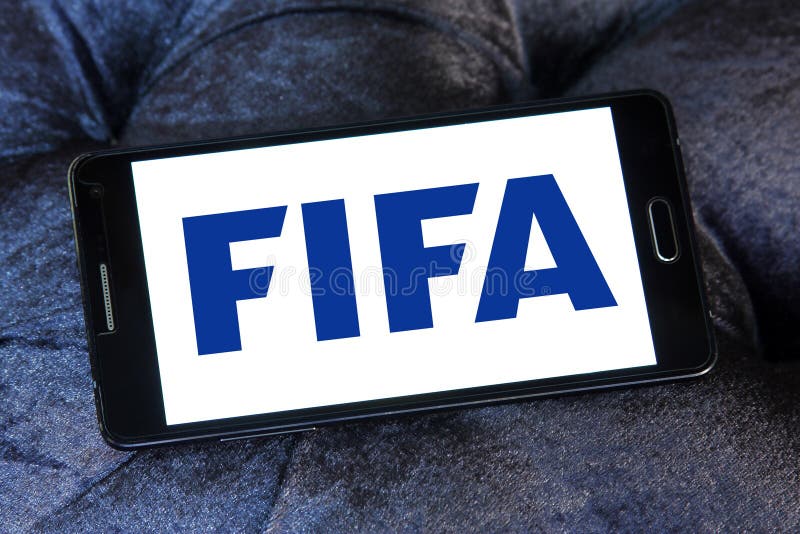 Fifa logo editorial photography. Image of multimedia - 89462477
