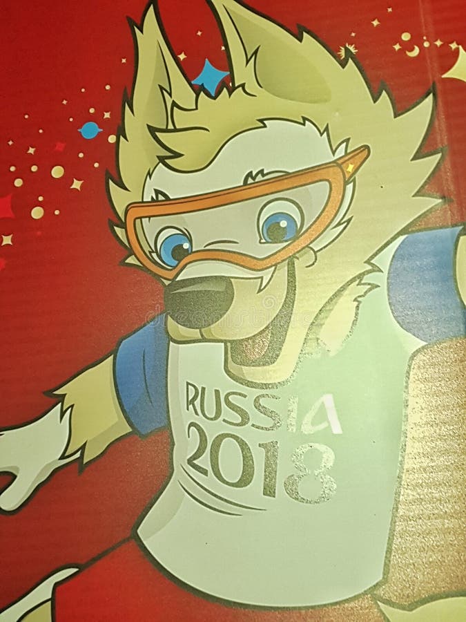 Zabivaka, Symbol and Mascot of FIFA World Cup Russia 2018 Editorial ...