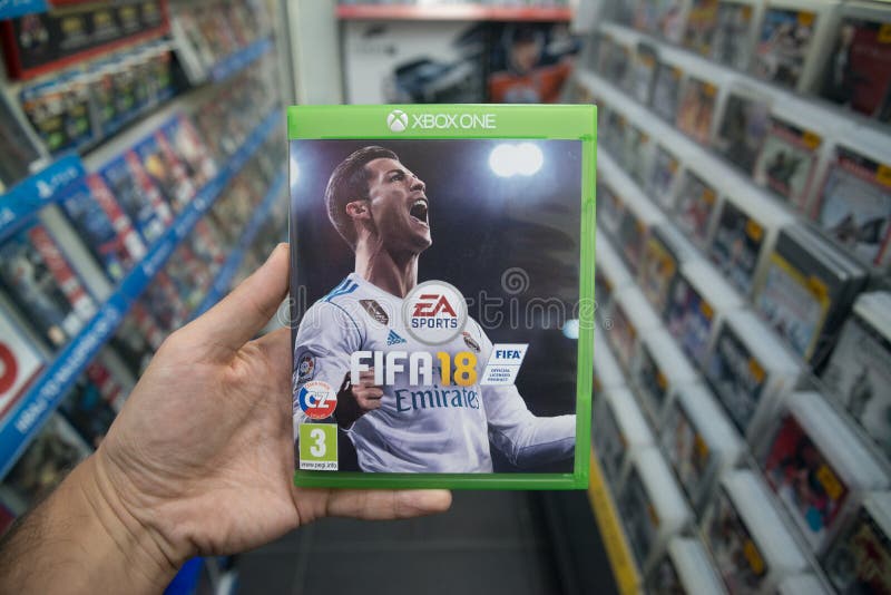 Fifa 18 Videogame On Microsoft XBOX One Console Editorial Stock Photo ... Fifa 18 Videogame On Microsoft XBOX One Console Editorial Stock Photo ...