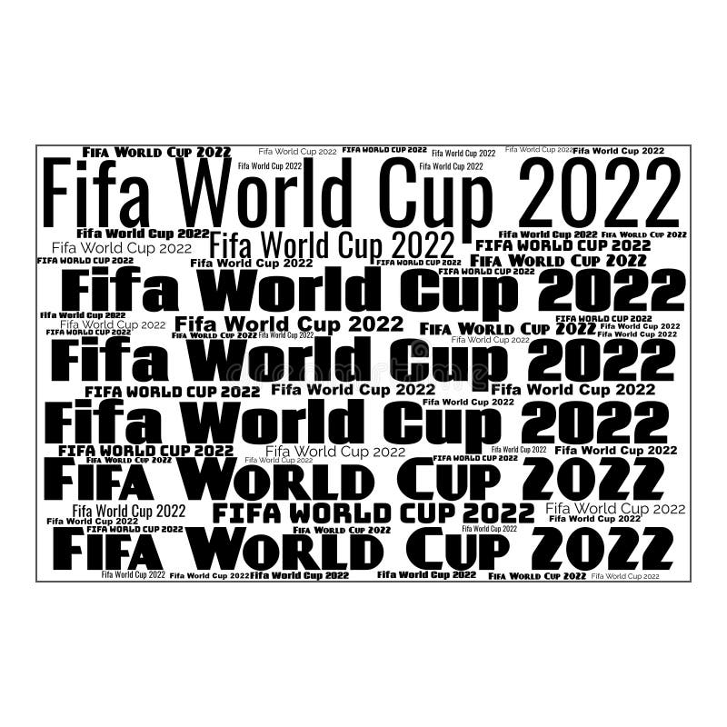 FIFA World Cup 2022 Abstract Background Illustration Editorial Image ...