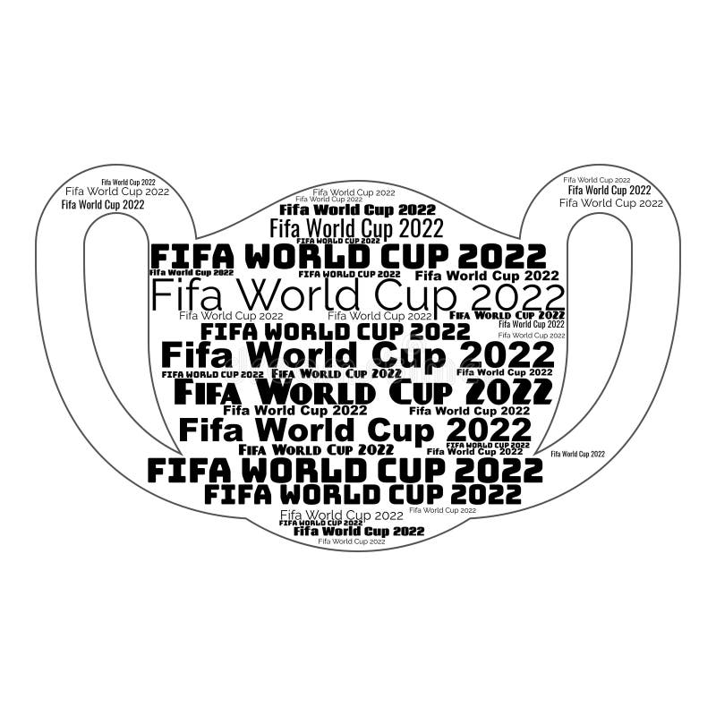 FIFA World Cup 2022 Abstract Background Illustration Editorial Stock ...