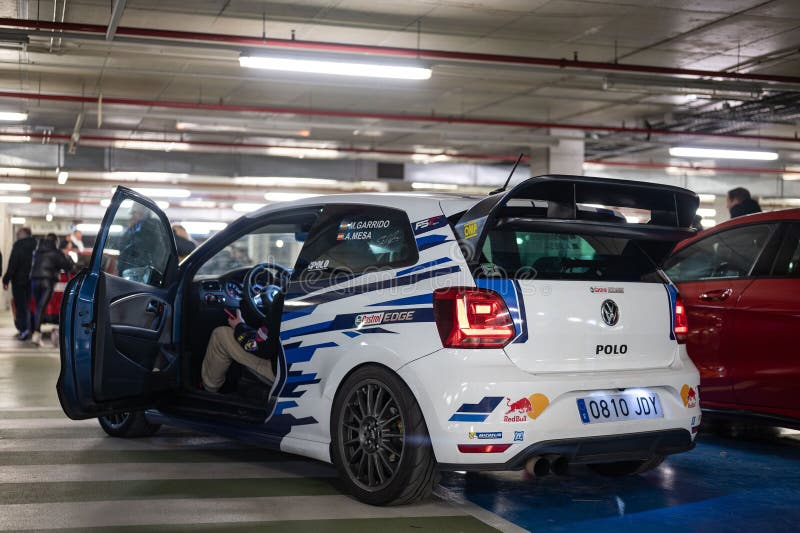 Fifth Generation Volkswagen Polo Rally Version in a Garage Editorial ...