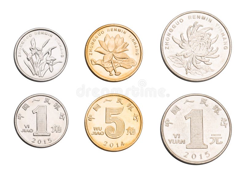Chinese Five Dime Coins Collection Stock Photos - Free & Royalty-Free ...
