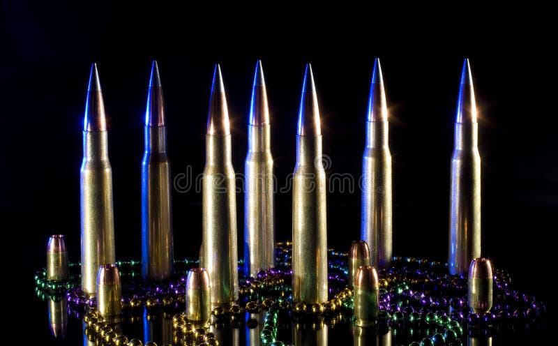 Fifty Caliber Bullet. stock photo. Image of weapon, shot - 83454902
