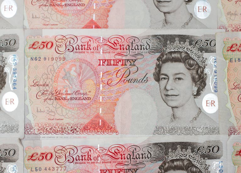 Fifty Pound Note editorial stock image. Image of note - 21760289