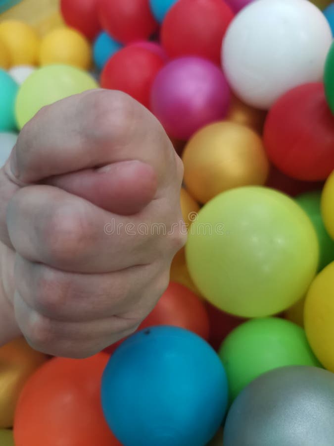 Big Bright Balls with Garlands. Balls with White Lights Stock Photo ...