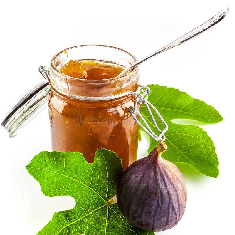 Fig conserve stock image. Image of nutrition, gaurmet - 60735807