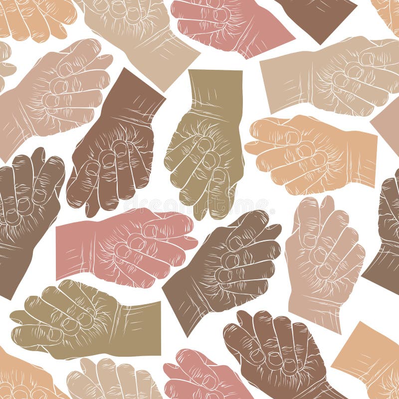 Fig Fico Hands Seamless Pattern, Vector Background for Wallpaper Stock ...