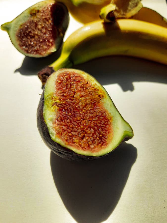 Fig Food Fruit Banana Plant Stock Image - Image of plant, food: 257178747