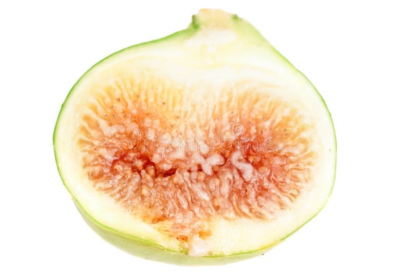 Fig heart stock photo. Image of fresh, ripe, white, internal - 15819194
