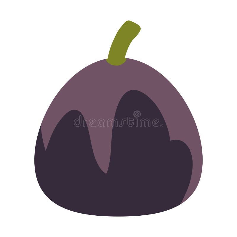 Fig Icon, Vector Illustration Stock Vector - Illustration of black ...
