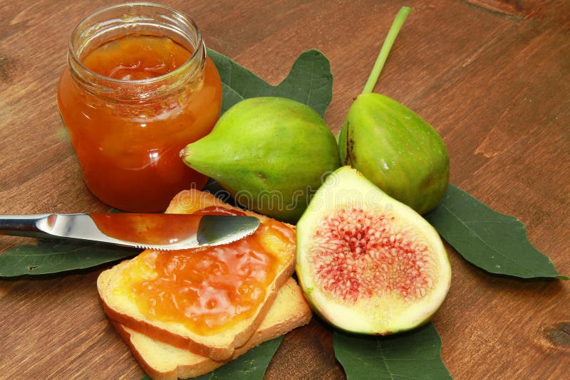 Fig jam stock image. Image of life, nutrition, fixings - 26535833