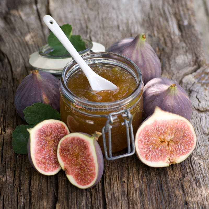 Fig jam stock image. Image of farmers, jelly, farm, farming - 26535689