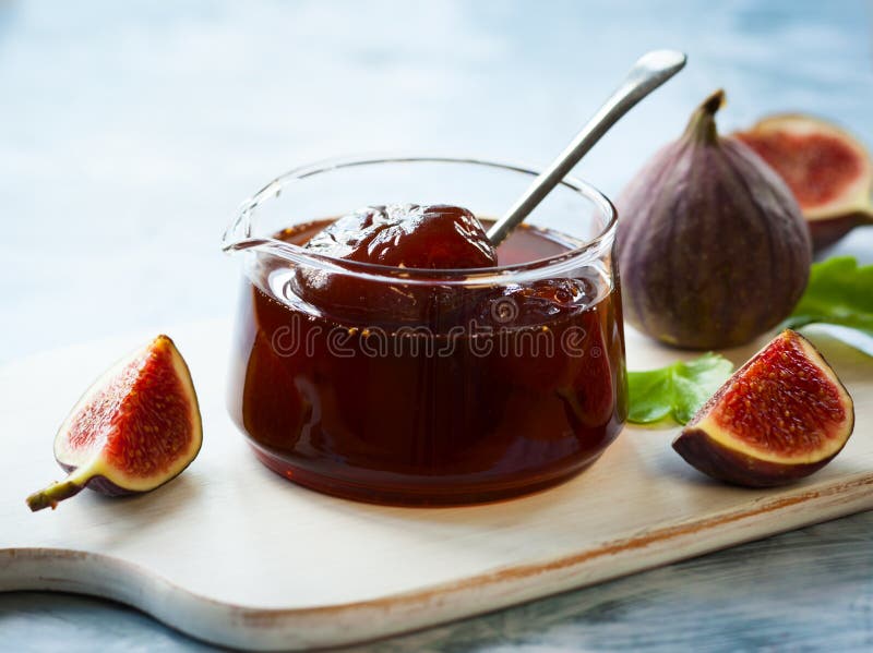 Fig jam stock image. Image of life, nutrition, fixings - 26535833