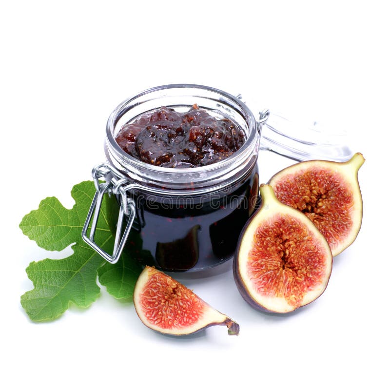 Fig jam stock image. Image of farmers, fixings, nutrition - 30466697