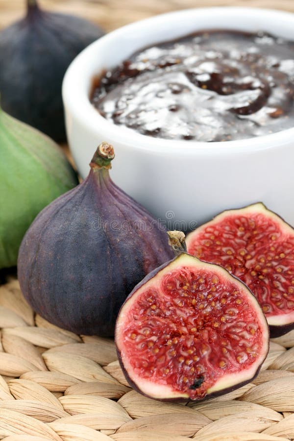 Fig preserved stock photo. Image of bowl, sweet, healthy - 6657380