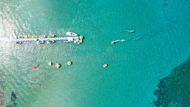 Fig Tree Bay in Protaras - Cyprus Island Stock Image - Image of sand ...