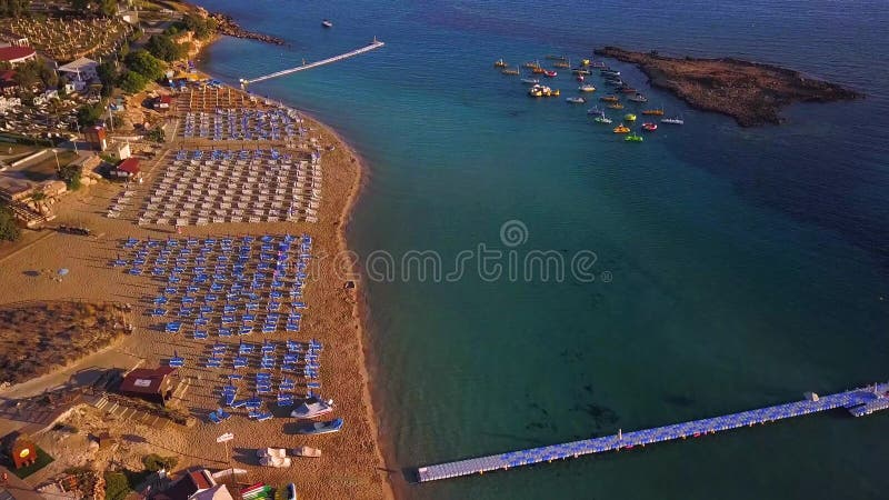 Fig Tree Protaras Aerial View 4k Stock Video - Video of paradise ...