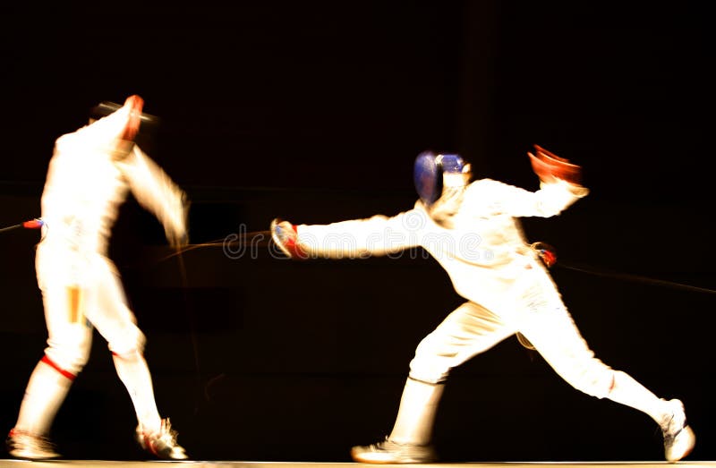Start of Fightl on Championship of World in Fencing Editorial Photo ...