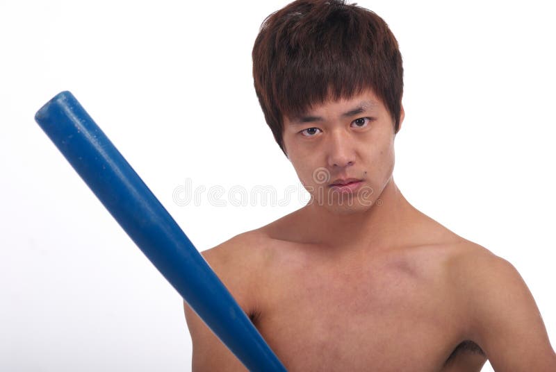 Fight with baseball bat stock image. Image of fighting - 17087503