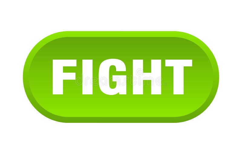 Fight button stock vector. Illustration of badge, button - 196833203