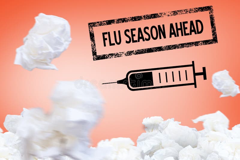Fight the flu design stock illustration. Illustration of digital - 78069649