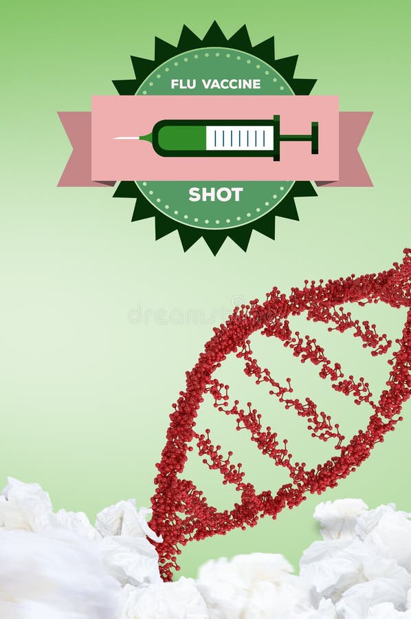 Fight the flu design stock illustration. Illustration of flowing - 78069732