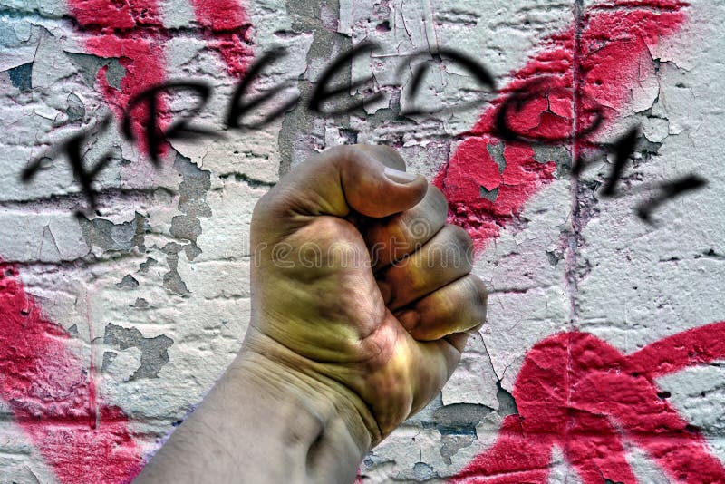 Fight for freedom stock image. Image of strong, revolution - 182515311