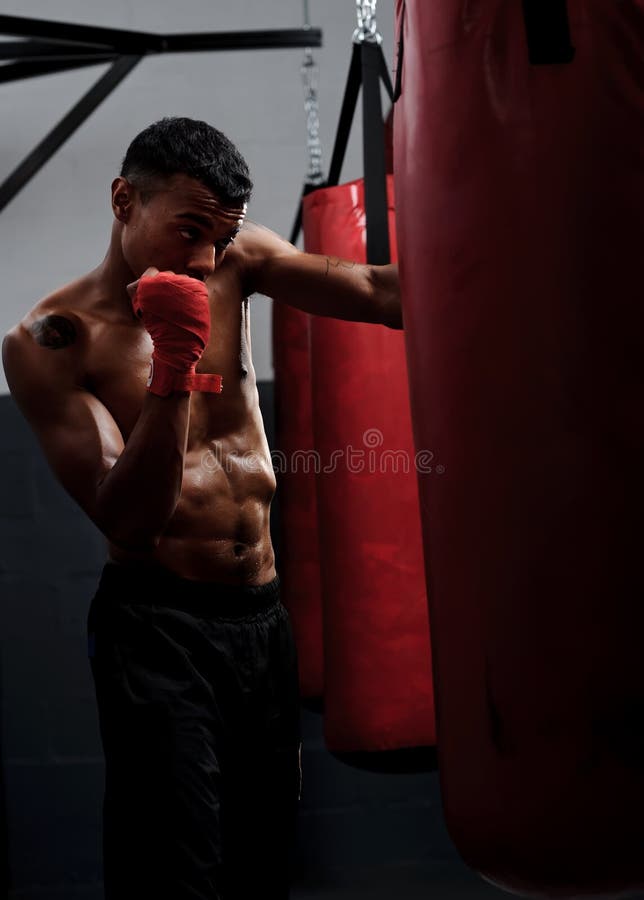 Training punch stock image. Image of athletic, boxer - 23112187