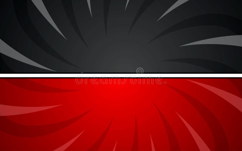 Versus Pop Art Background Template for Cartoon Comic Book Page or ...