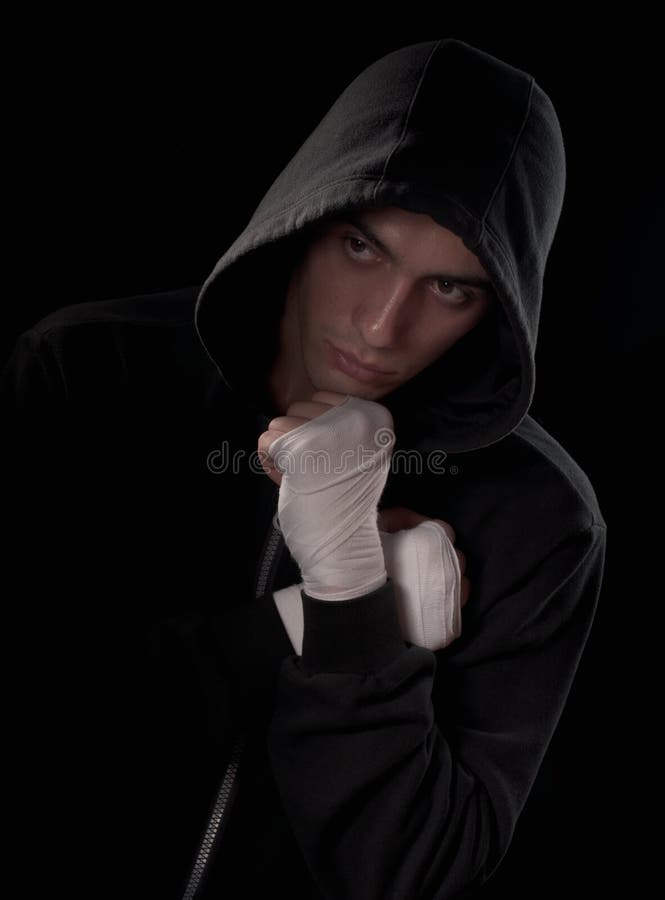 Fighter stock image. Image of exercise, bandage, sport - 18358987