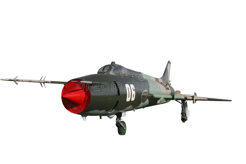 Fighter Bomber Su-17 Isolated Stock Photo - Image of force, sukhoi: 8221100