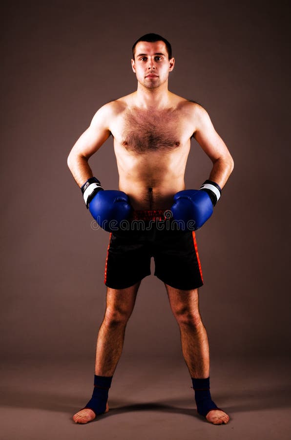 Fighter stock image. Image of angry, fighter, male, athlete - 30991633