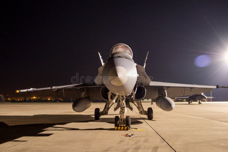 Fighter F-18 stock photo. Image of risk, metals, missiles - 41622138