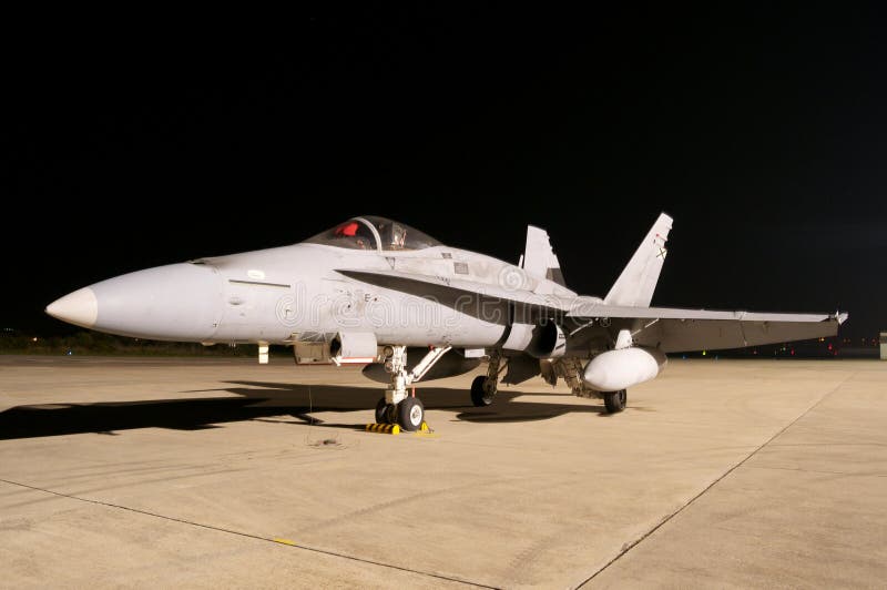 Fighter F-18 stock photo. Image of risk, aircraft, night - 42514664