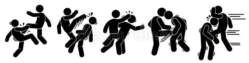 Fighter stock vector. Illustration of sambo, sports - 272442226