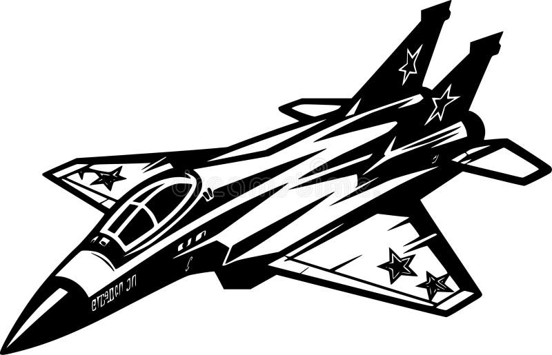 Fighter Jet Minimalist Stock Illustrations – 93 Fighter Jet Minimalist ...