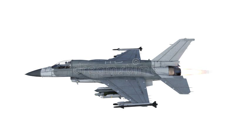 Fighter Jet Plane in Flight, Military Aircraft, Army Airplane Flying in ...