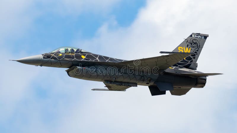 Fighter Jet Soaring through a Bright Blue Sky. Editorial Photo - Image ...