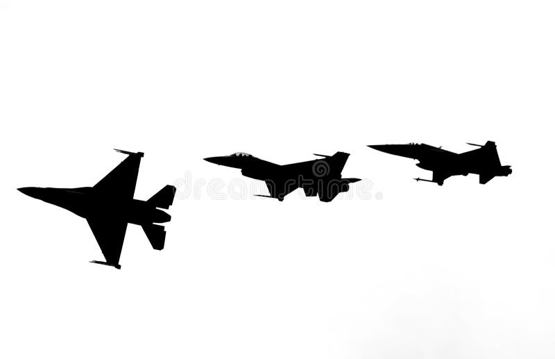 Fighter Jets Breaking Formation Abstract Royalty Free Stock Image ...