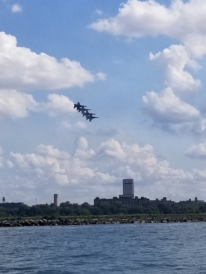 Fighter Jets Over a Skyline Stock Photo - Image of jets, skyline: 127295428