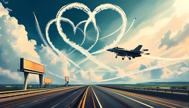 Fighter Jets Making a Loop and Leaving an Inversion Trail in the Shape ...