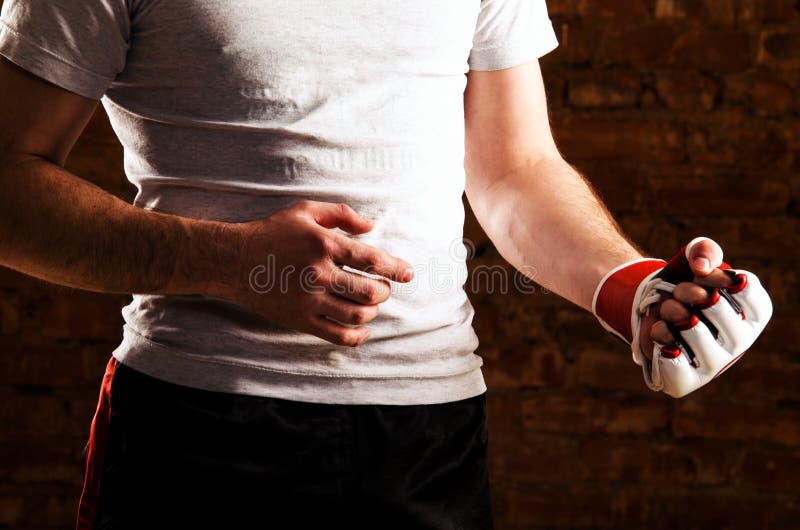 Fighter stock photo. Image of lifestyle, force, caucasian - 30991426