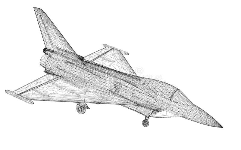 Fighter Plane stock image. Image of ideas, structure - 45816017