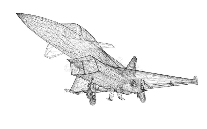 Fighter Plane stock photo. Image of power, advanced, objects - 46089548