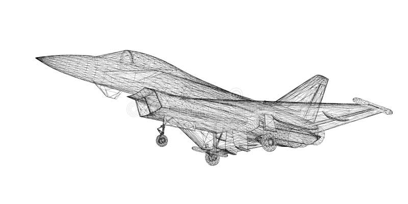 Fighter Plane stock photo. Image of piloting, armed, dynamics - 46091644